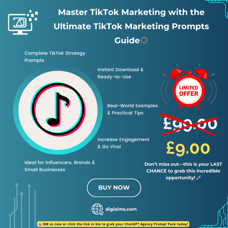 🎵 ChatGPT TikTok Prompts | Viral Marketing Made Easy 🌟